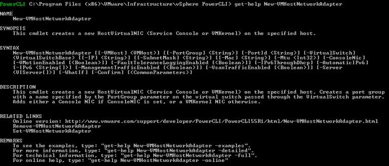 Use VMware PowerCLI to configure a Standard vSwitch | vMiss.net