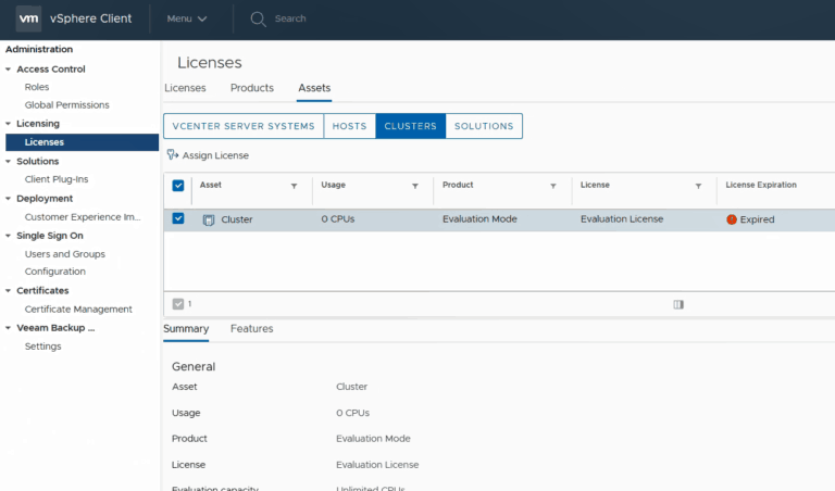 How to Update a VMware License in the vSphere Client 6.7 U1 | vMiss.net
