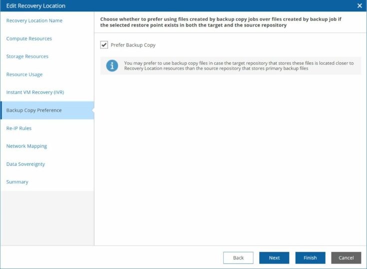 Veeam Disaster Recovery Orchestrator Recovery Locations | vMiss.net