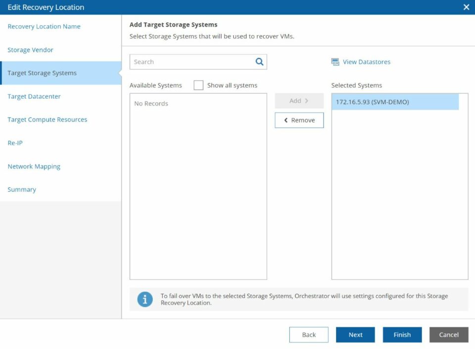 Veeam Disaster Recovery Orchestrator Recovery Locations | vMiss.net