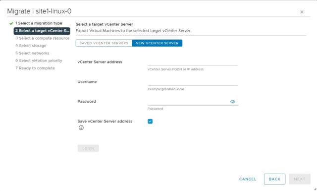 How to Use Cross vCenter vMotion | vMiss.net
