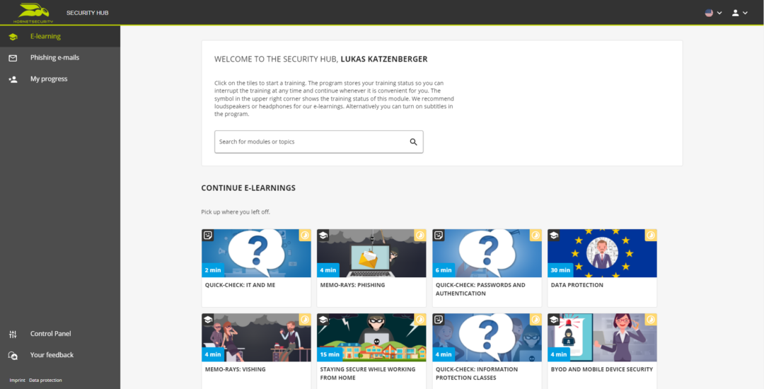 Hornetsecurity Security Awareness Service Reviewed | vMiss.net